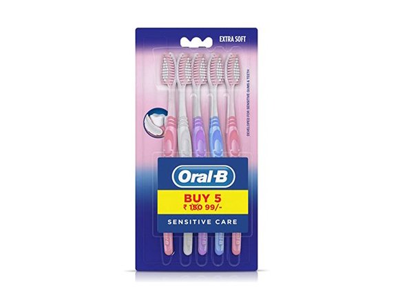 Oral-B Super Saver Pack Sensitive Care 5’s Pack - Treasure Orbit India