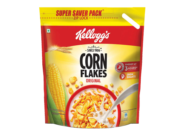 kellogg's Corn Flakes 900g, 475g, 275g, 250g & 100g - Treasure Orbit India